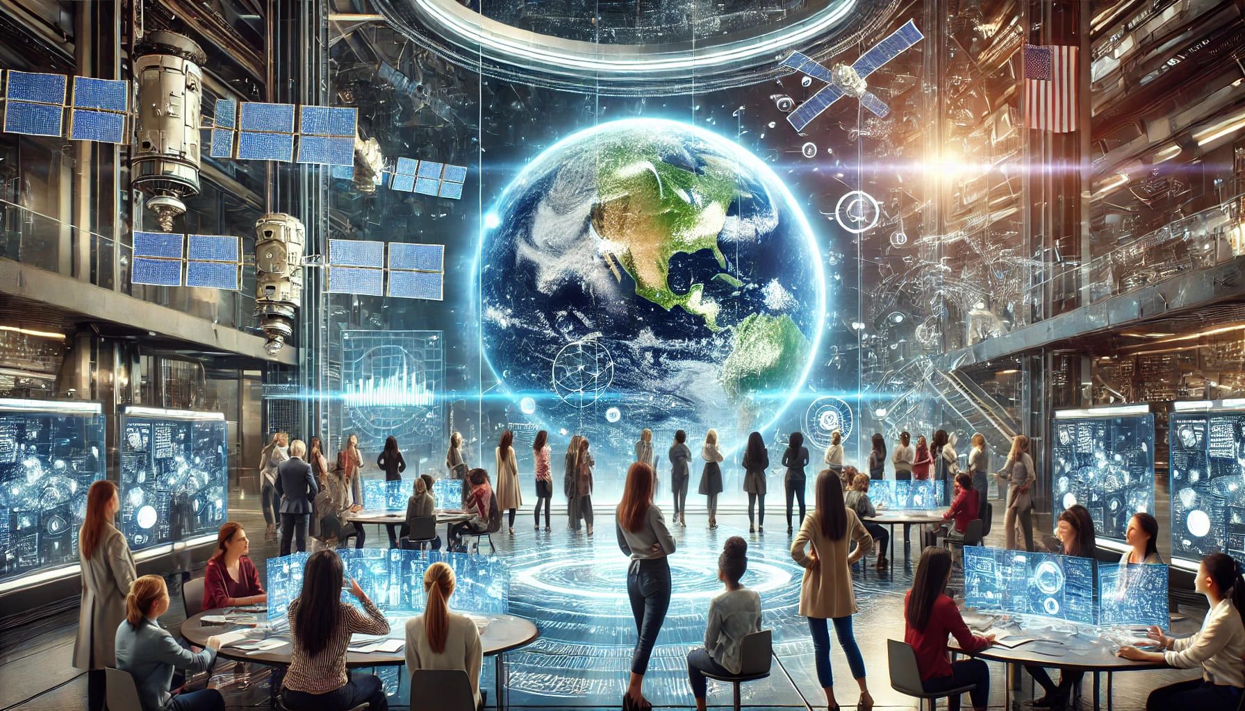 Space agencies, women, companies and universities will search together ...